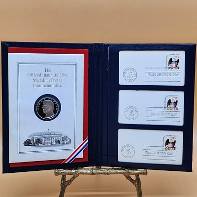 1977 US Jimmy Carter Presidential Inaugural 99.9% Silver Medallic ...