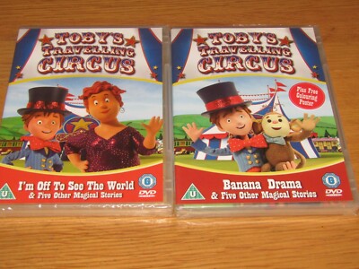 Toby's Travelling Circus Banana Drama/Off To See The World DVDS, Brand ...