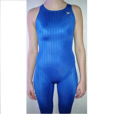 SPEEDO AQUABLADE KNEESKIN GR D 30 USA 26 UK 26 J XS SWIMSUIT FINA ...