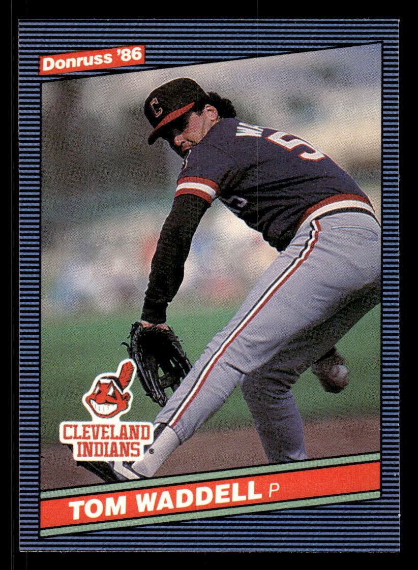 Tom Waddell 1986 Donruss #94 Cleveland Indians | eBay