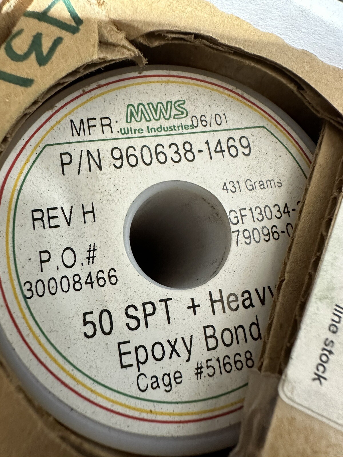 50 gauge SPT heavy epoxy bond 431 Gram Roll Magnet Wire/coil Winding ...
