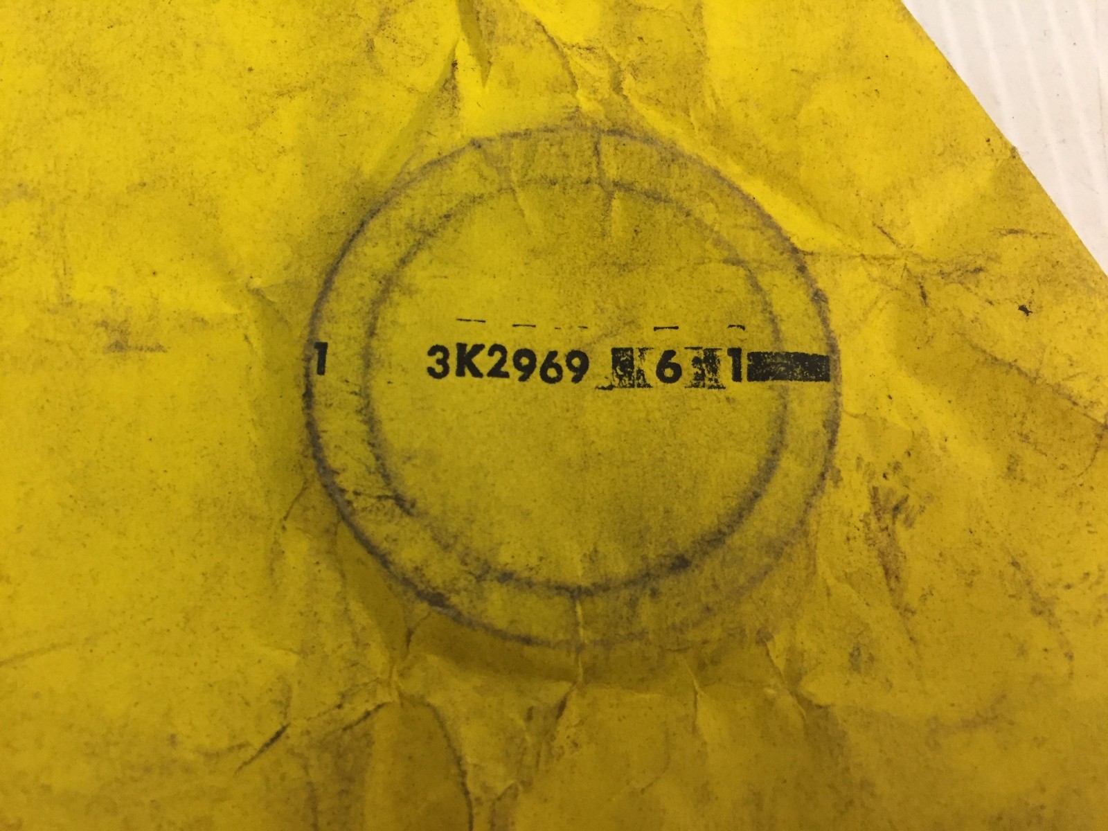 3K2969 GENUINE CAT LIP TYPE SEAL CATERPILLAR 3K-2969 | eBay