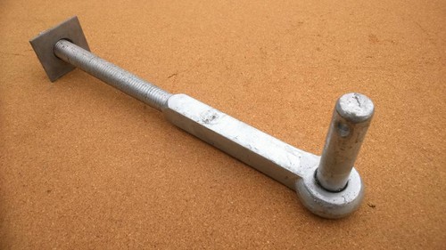 field gate hook to drive bolt metal gates fencing farm small holding ...