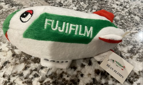 New With Tags Fujifilm Cameras "Bean Blimps" Plush Blimp 7" Promotional ...