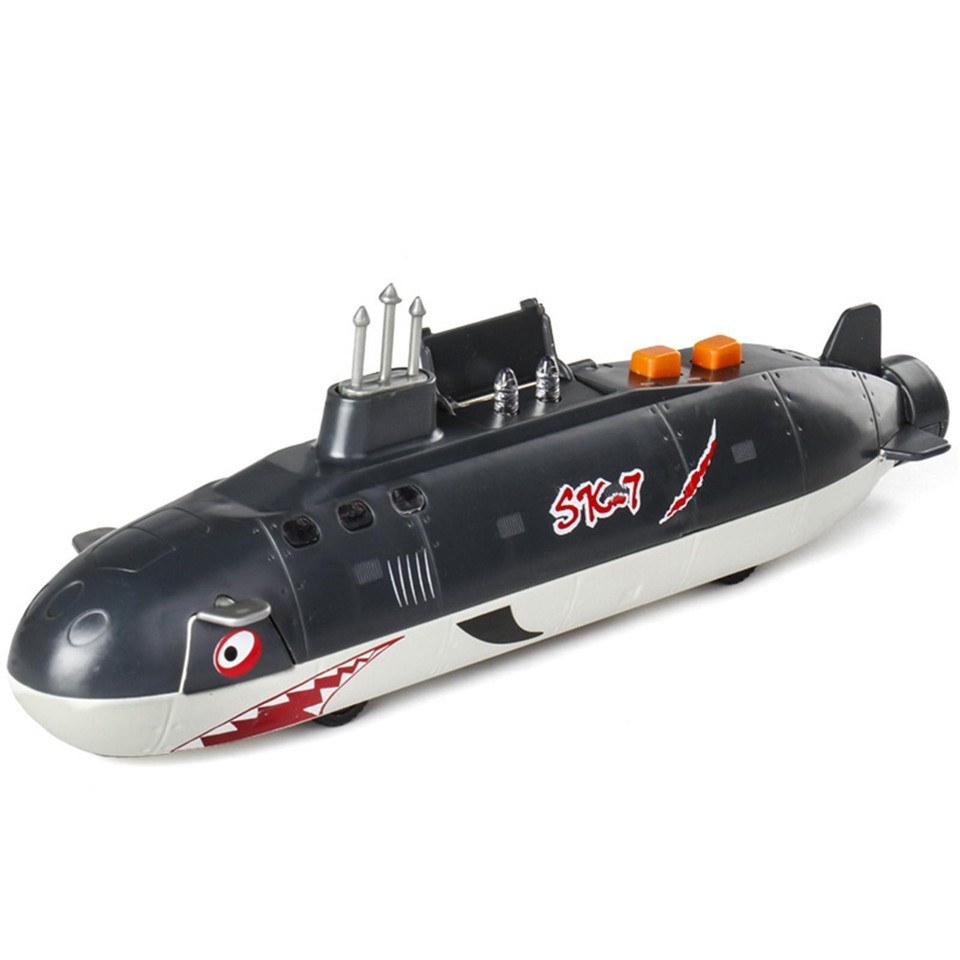 Mini Submarine Model Summer Toy Waterproof Sound and Light | eBay UK