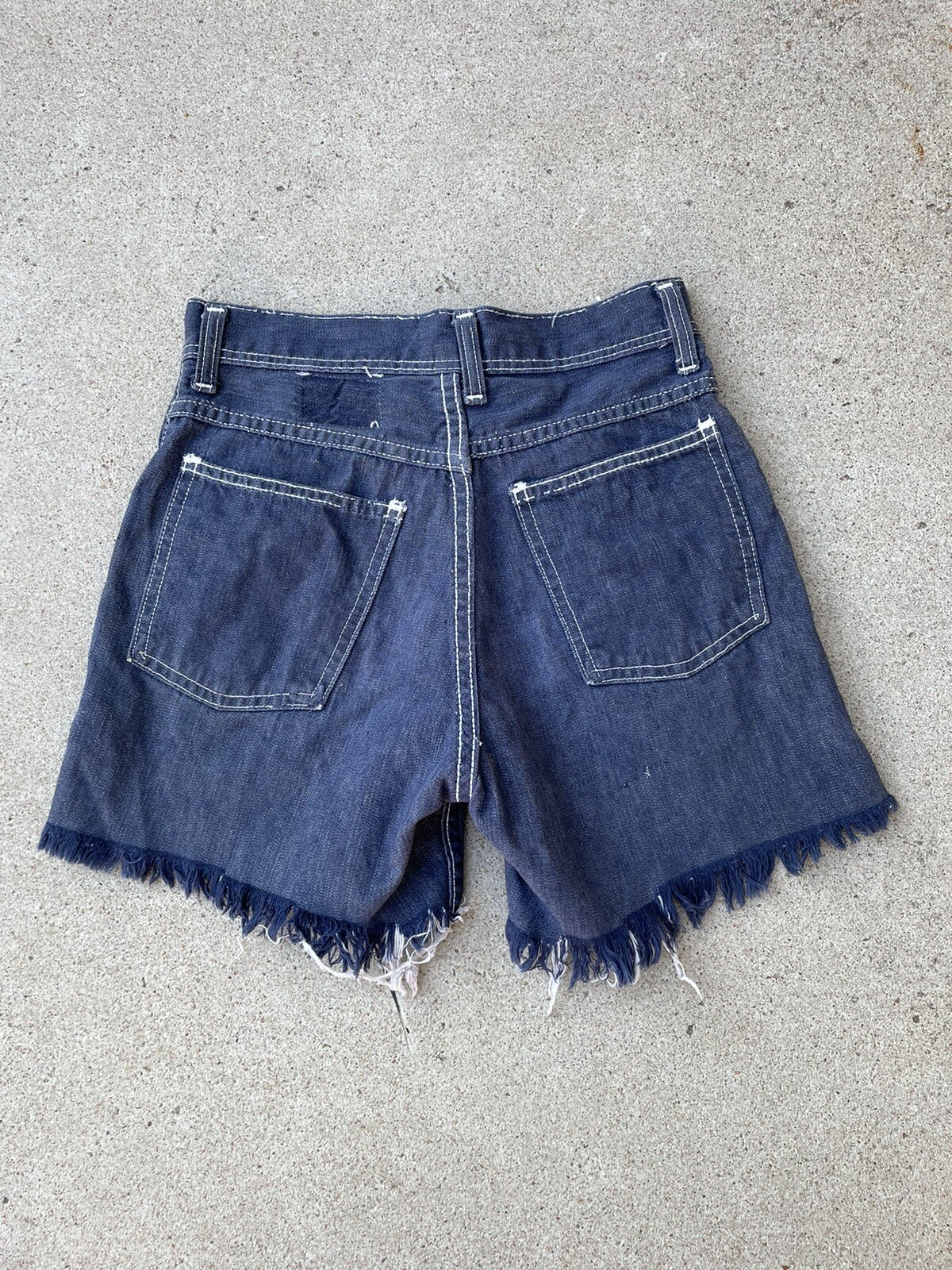 Vintage 40s/50s Farah Denim 4” Inseam Cut Off Jort Shorts Women’s 25 ...