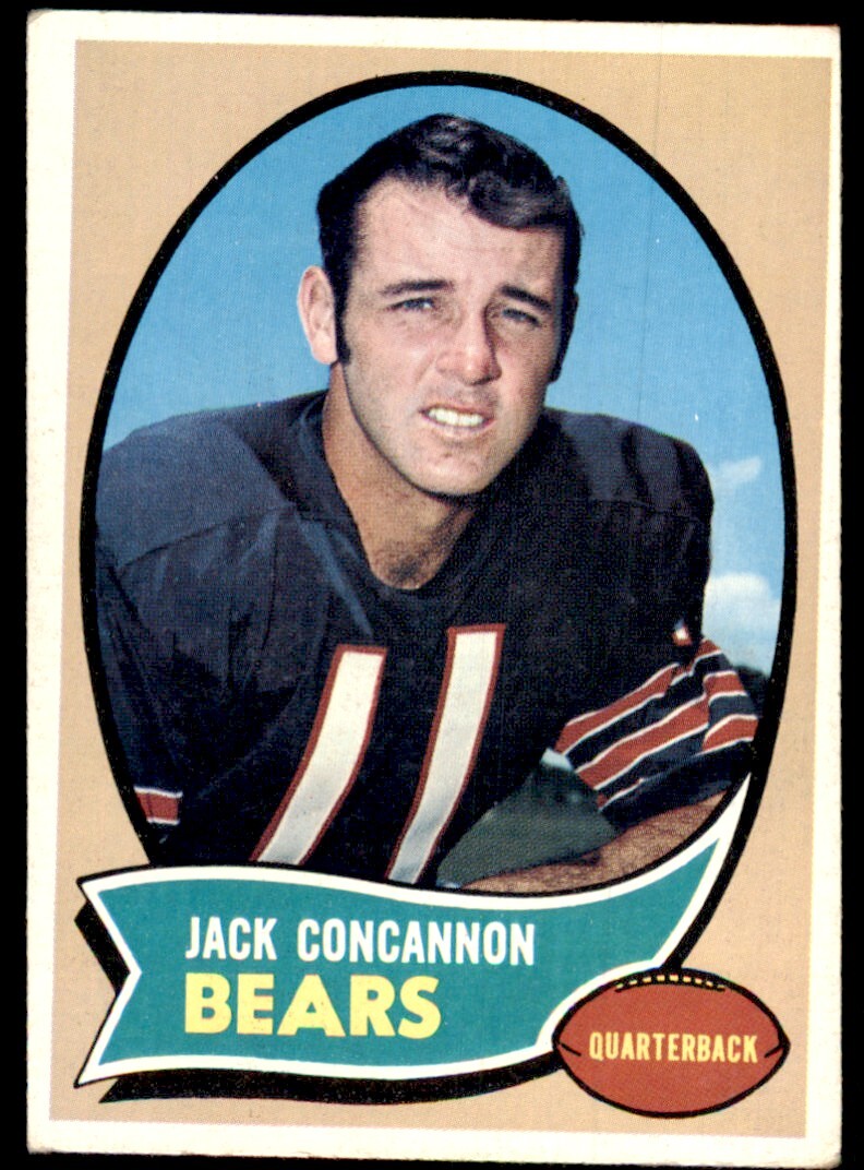 1970 TOPPS* JACK CONCANNON CHICAGO BEARS #212 | eBay