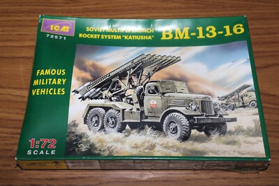 ICM BM-24-12 72571 Soviet Multiple Military Launch Rocket System 1:72 ...