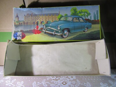 748x Rare Gege Empty Original Disassemblable Box of Simca 9 Aronde 1:18 ...