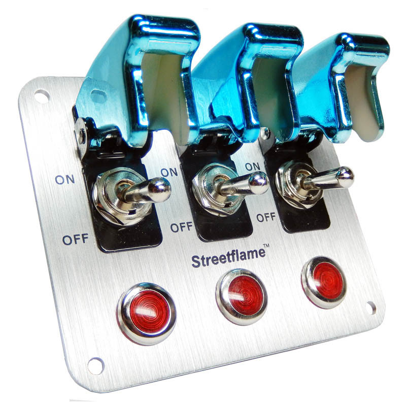 Aircraft 12 Volt Switch 6 Plane ON OFF Illuminated Switch Switch Panel