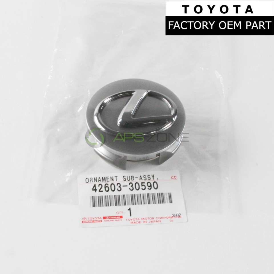 GENUINE TOYOTA LEXUS IS350 HS250h WHEEL HUB ORNAMENT SUB ASSY OEM 42603 ...