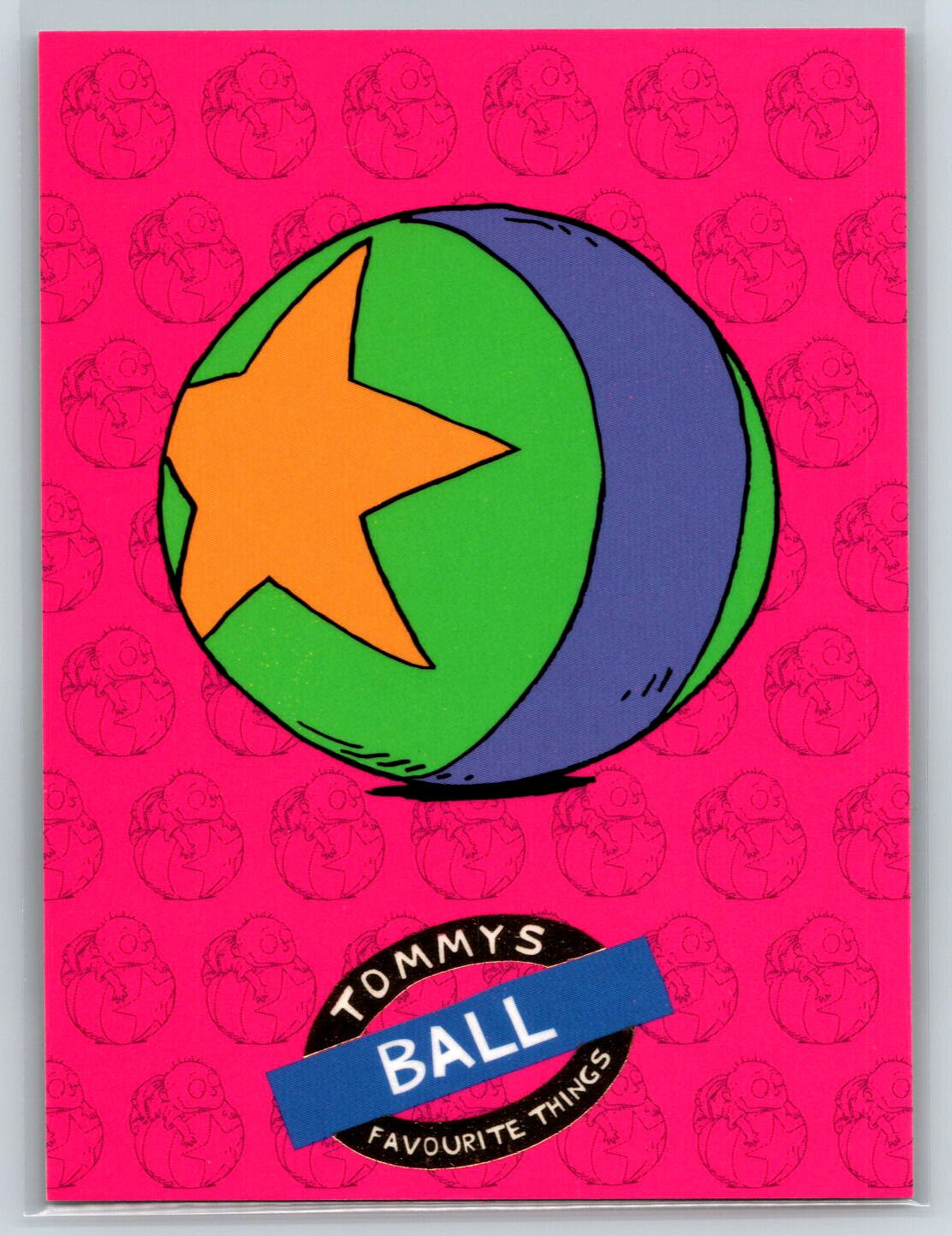 1997 Tempo Rugrats Tommy's Favourite Things Ball #/6000 #TFT4 | eBay