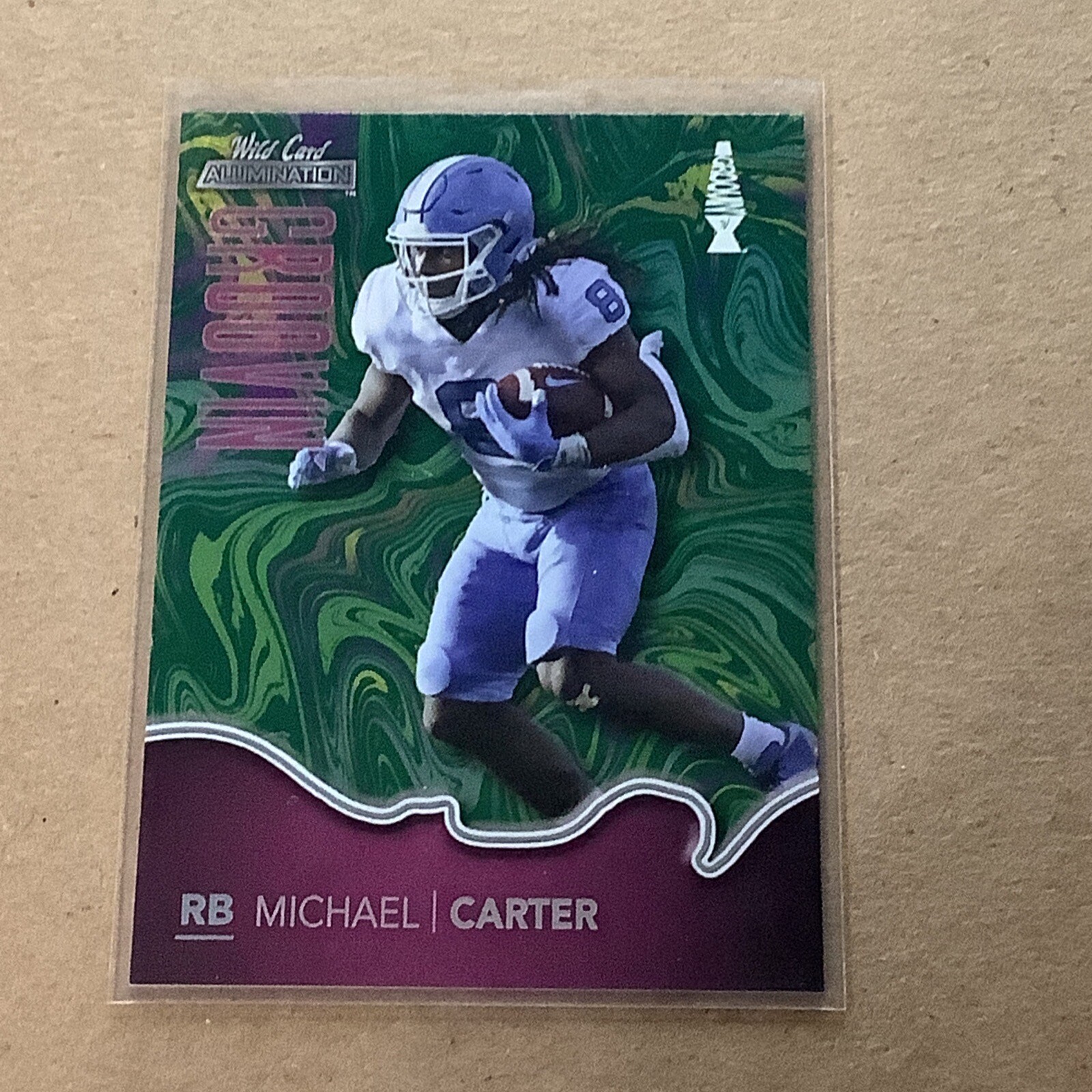 2021 Wild Card Alumination #GG-22 Michael Carter GROOVIN A-54 | eBay