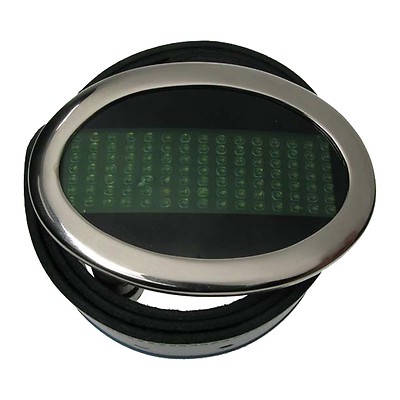 Green Oval LED Belt Buckles Metal 38mm | eBay
