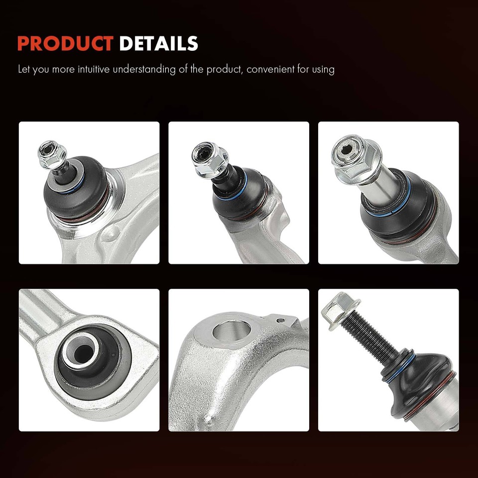 10x Front Control Arm with Ball Joint Sway Bar Link for Mercedes-Benz ...