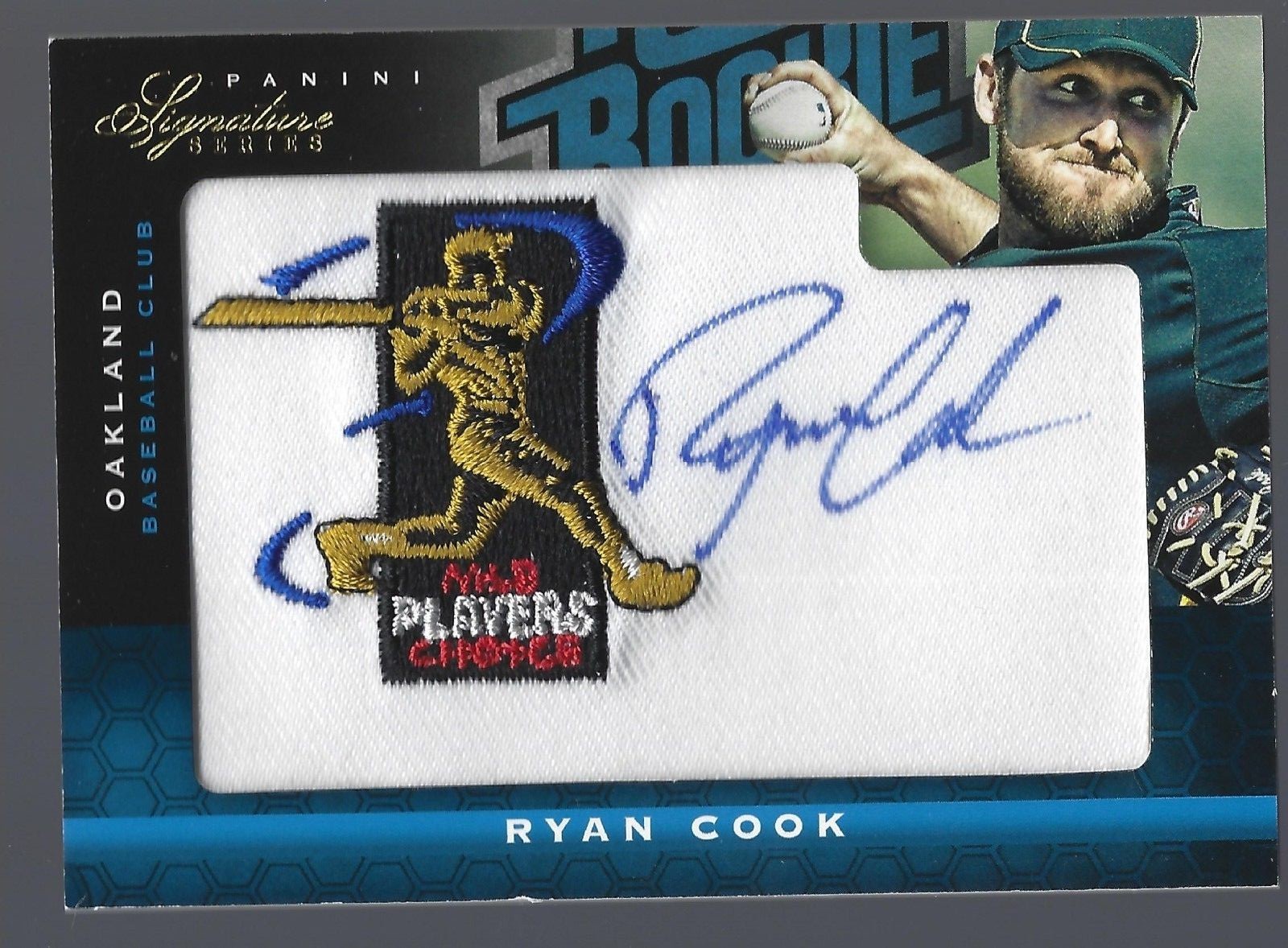2012 Panini Signature Series Rookie MLBPA Logo #140 Ryan Cook 222/299 ...