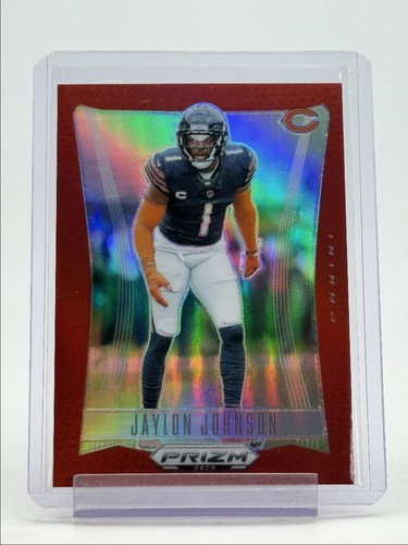 JAYLON JOHNSON 2024 PANINI PRIZM DECA FOOTBALL RED BEARS /199 Q4559 | eBay