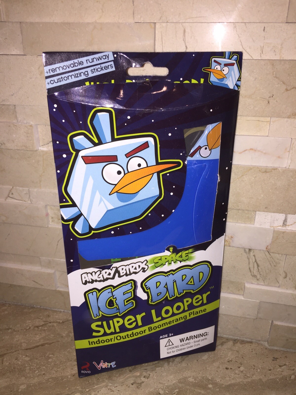 ANGRY BIRDS ICE BIRD SUPER LOOPER BOOMERANG PLANE | eBay