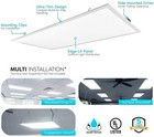 2 x 4 led ceiling light LED Flat Panel Light Recessed Lamp Dimmable US ...