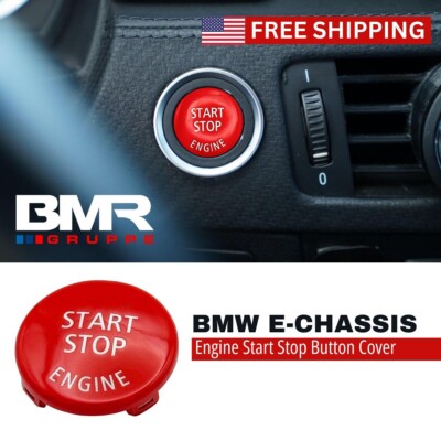 BMW Engine Start Stop Button replacement (RED) E90 E92 E60 E82 E83 E70 ...