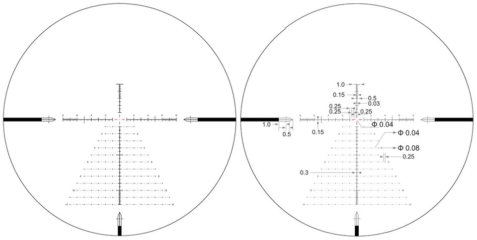 Arken Optics EP5 GENII 7-35X56 FFP MIL VPR Illuminated Reticle with ...