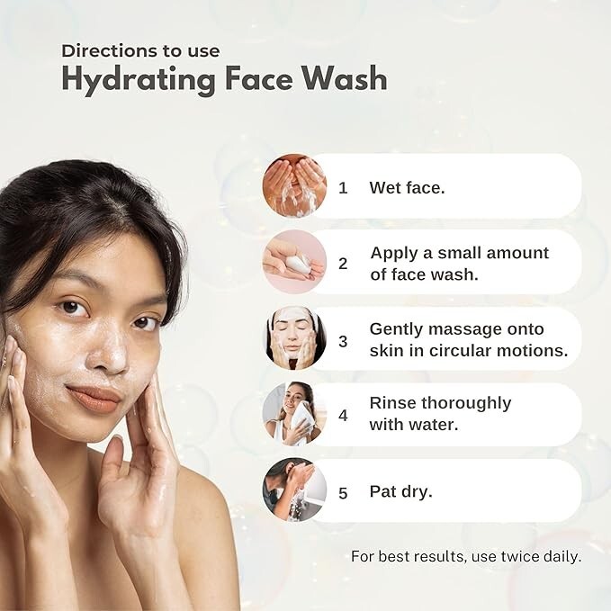 Little Extra Rice Berry Face Wash for Glowing Skin All Skin Type 100ml ...