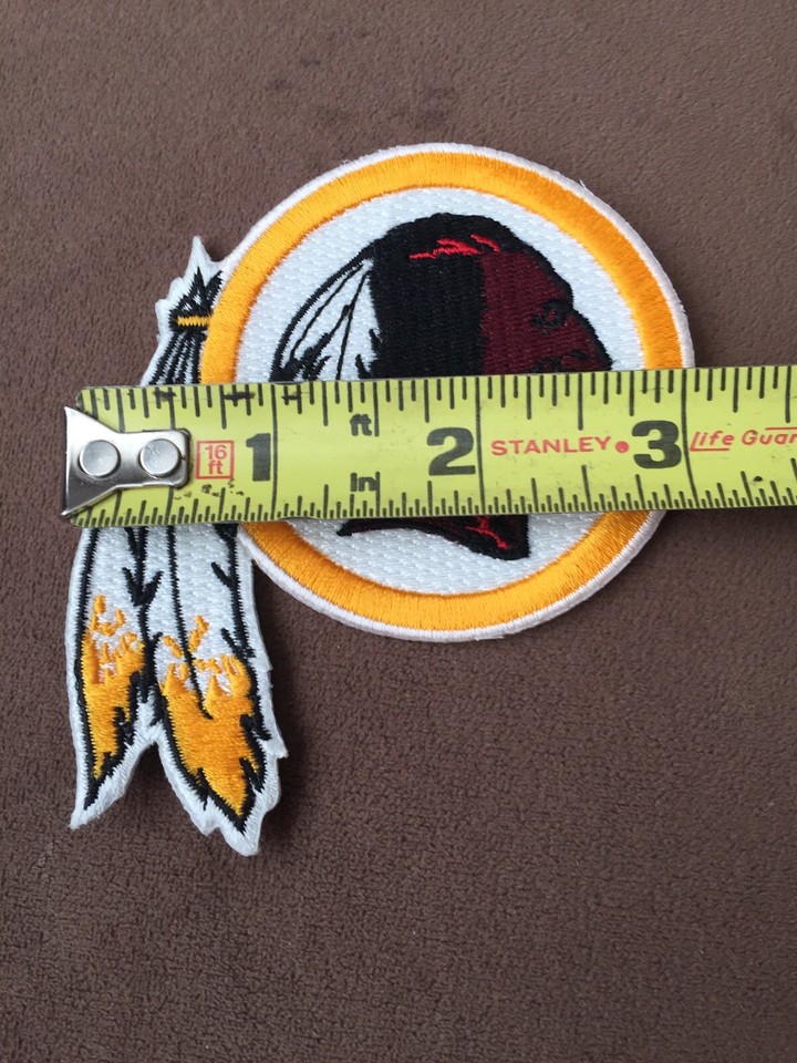 Washington Redskins Patch Iron-on / Size: 3.5” x 3” | eBay