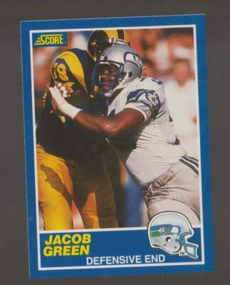 1989 Score Jacob Green Seattle Seahawks #107 Near Mint or Better | eBay