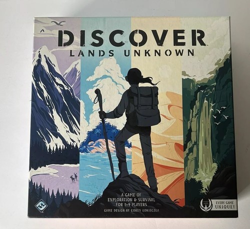 Discover Lands Unknown Fantasy Flight 2018 Board Game | eBay