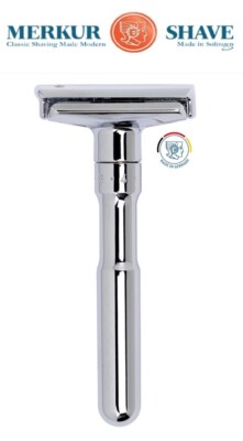 Genuine Merkur FUTUR Adjustable Safety Razor, Chrome Finish, MK-701001 ...