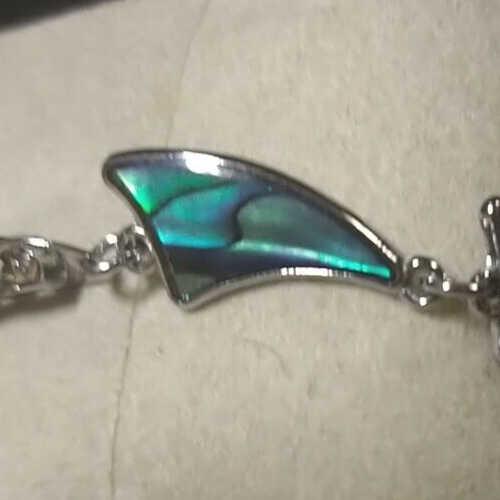 Butterfly Wing Link Bracelet 8 Inch Silver Tone | eBay