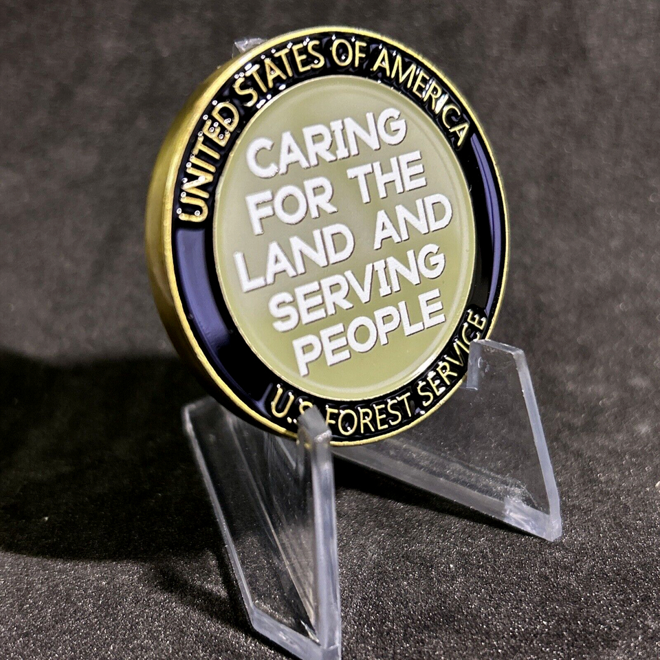 US FOREST SERVICE Challenge Coin🌲-DEPARTMENT OF AGRICULTURE 1.75" with ...