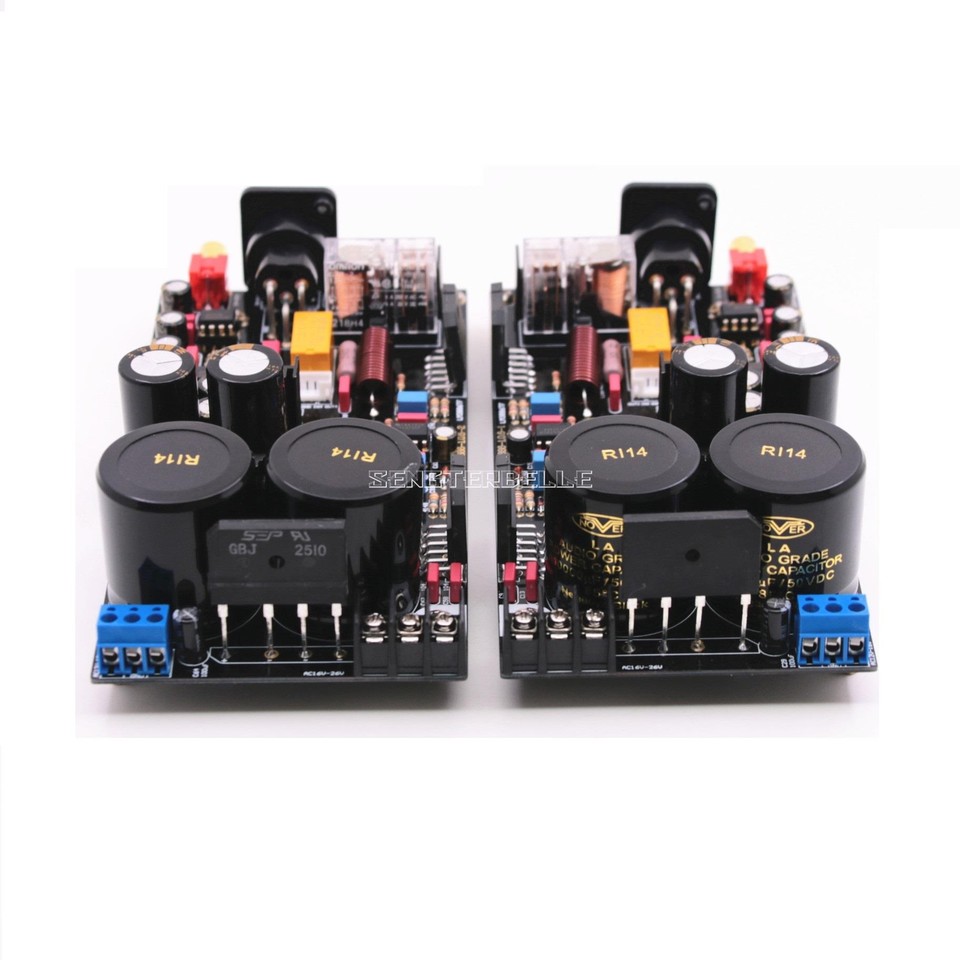 [ Diy Kit ] LM3886 Fully Balanced Power Amplifier Board Kit 120W HiFi ...