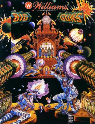 Pinball ROM SOUND and SPEECH SET (4 chips) Williams Big Guns L-1 | eBay