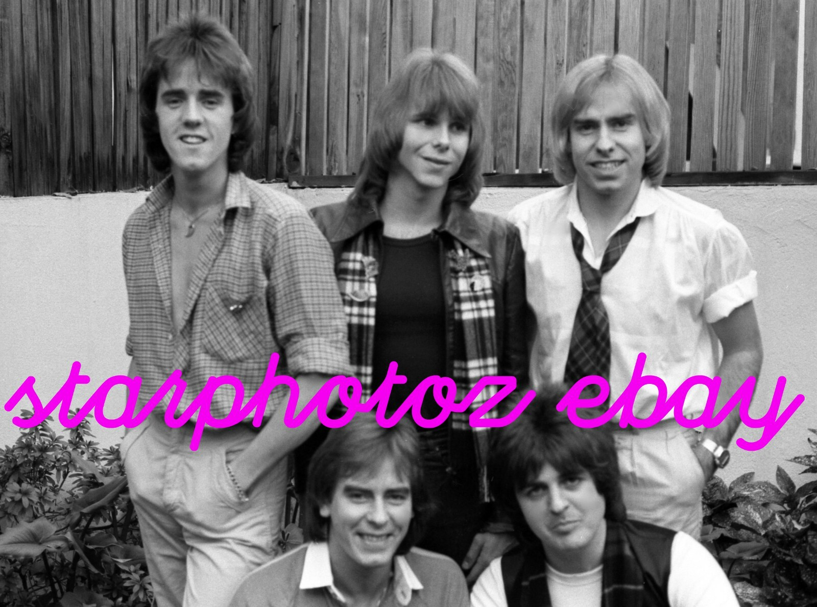 New! 5x7 BAY CITY ROLLERS Woody Eric Faulkner Duncan Faure Alan Derek ...