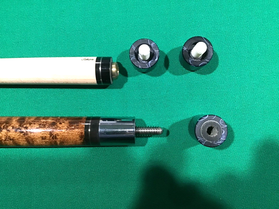 One 5/16 -14 Pin Joint Protector Set : 1 Butt & 2 Shafts for Schon Cue ...