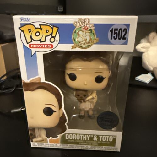 Funko Pop 1502 Wizard Of Oz Dorothy And Toto Sepia 85th Anniversary