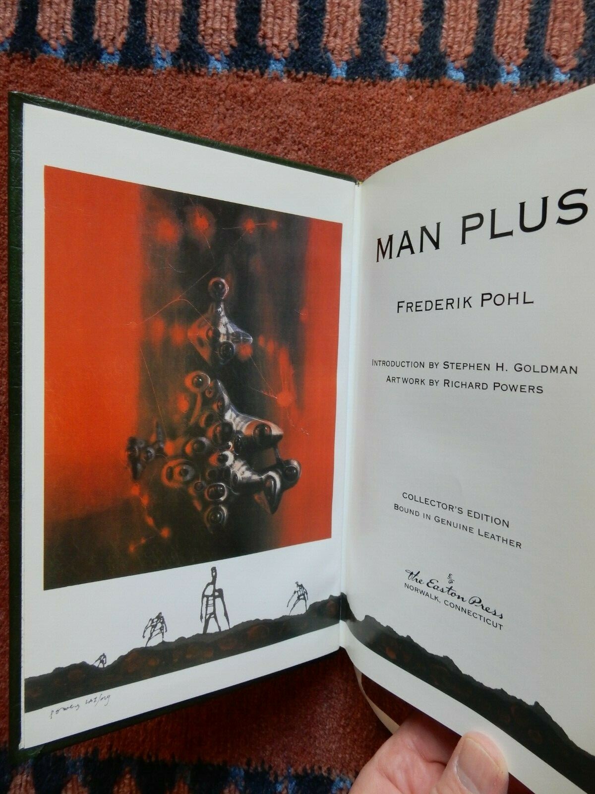 MAN PLUS - Fredrik Pohl - Easton Press - Never Read - 1990 - COLLECTOR ...