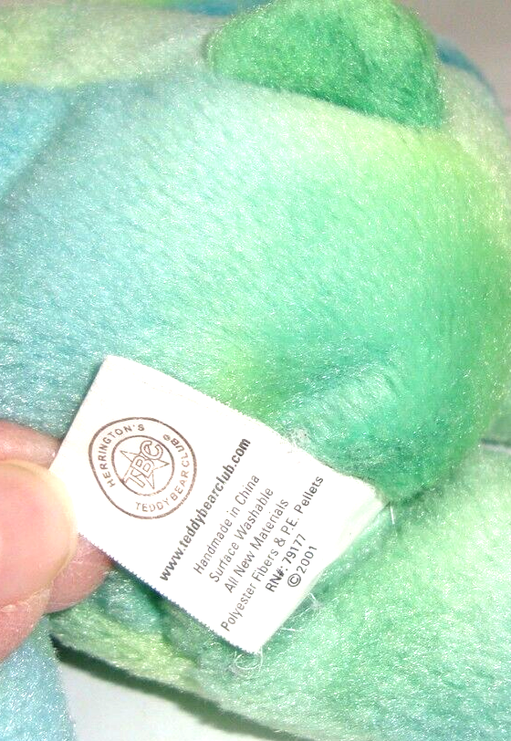 Hard Rock Cafe La Jolla Collectible Bears Tie Dye Monty Beara Stuffed ...