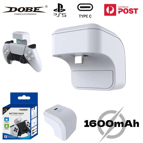 DOBE PS5 Controller Charger Portable Wireless Gamepad Fast Charging ...
