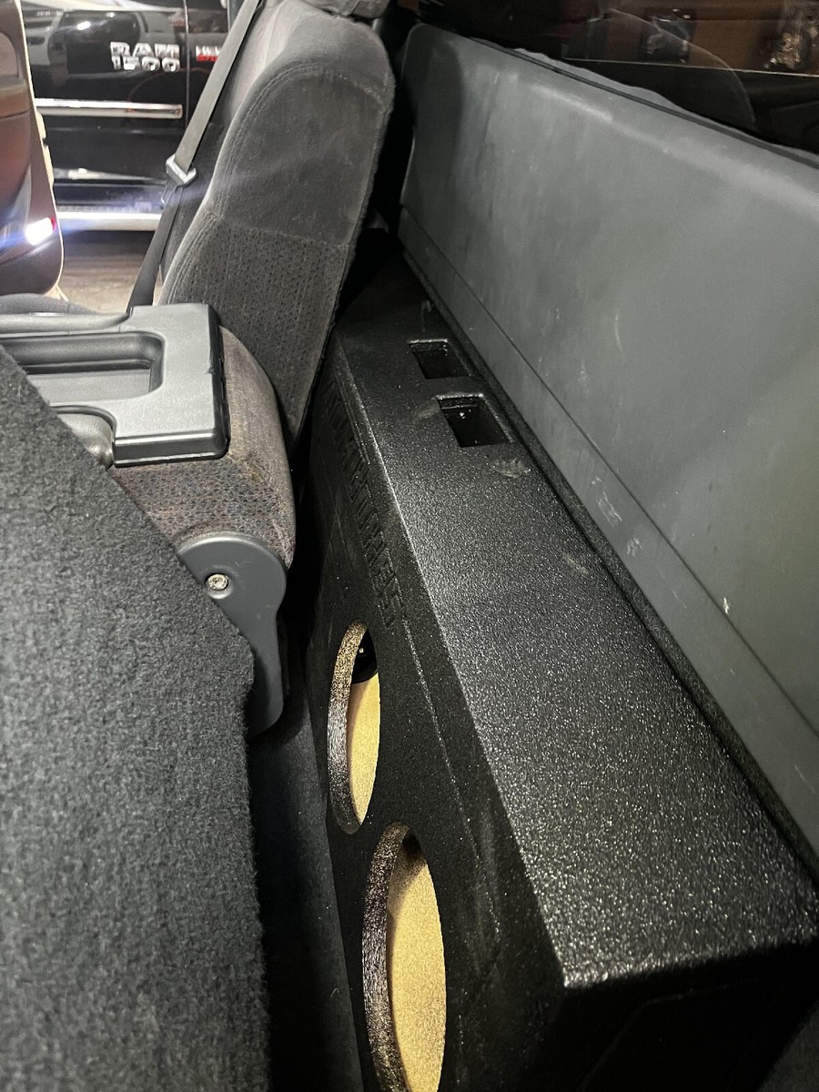 Single Cab Truck Subwoofer Box 8" Dual Sub Box Regular Cab / Single