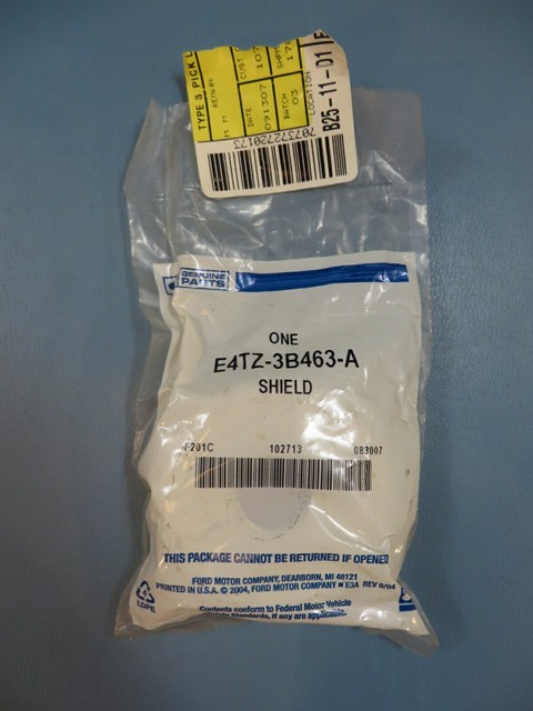 Ford E4TZ3B463A Genuine OEM Heat Shield for sale online | eBay