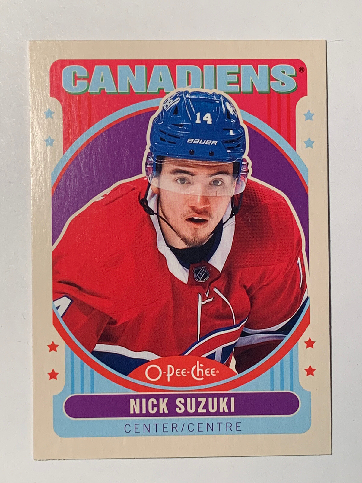 2021-22 O-Pee-Chee Retro NICK SUZUKI Montreal Canadiens Card# 82 | eBay
