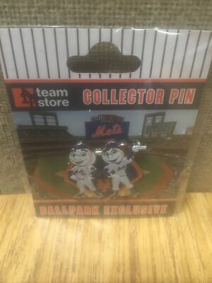 2025 METS PIN CITI FIELD MR MET Mrs. Met New York Mets Mascot Ballpark ...