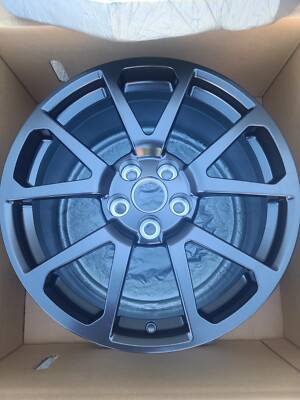 2009-2014 Cadillac CTS V Sedan 19 x 9.5 OE Rear Satin Graphite Wheel ...