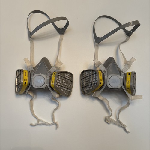 3M Reusable Half Face 3M 5200 Half-Face Respirator - Medium | eBay