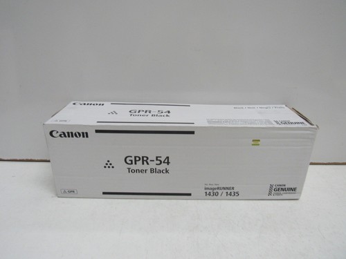 GENUINE CANON GPR-54 (9436B003) BLACK TONER | eBay