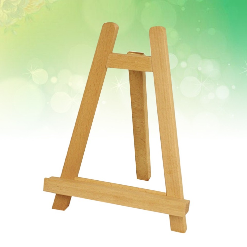 Wooden Tripod Desktop Easel Table Easels for Artists Display | eBay UK