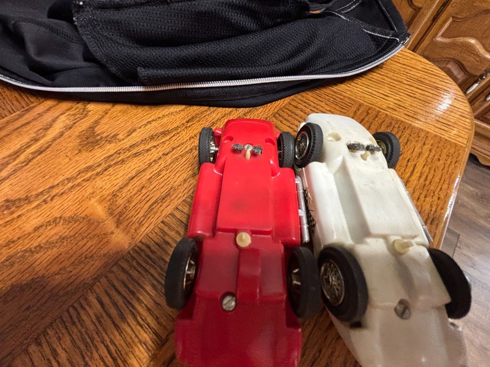 Vintage Eldon Ferrari Grand Prix Slot Car 1/32 Scale lot of 2 | eBay
