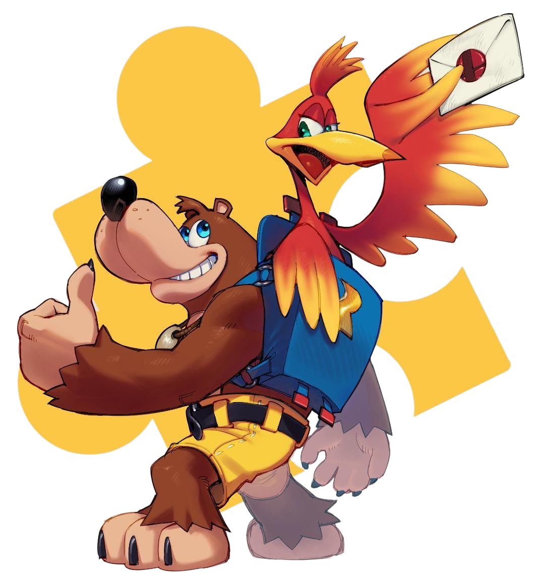 Banjo-Kazooie Vinyl Car Decal Sticker 7" Weatherproof | eBay UK